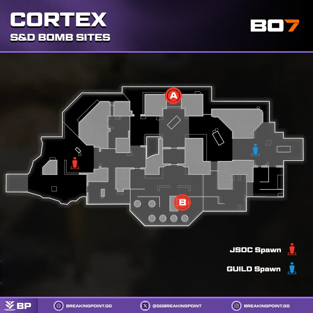 SnD Bombsite Locations in Black Ops 7 | Call of Duty League News ...