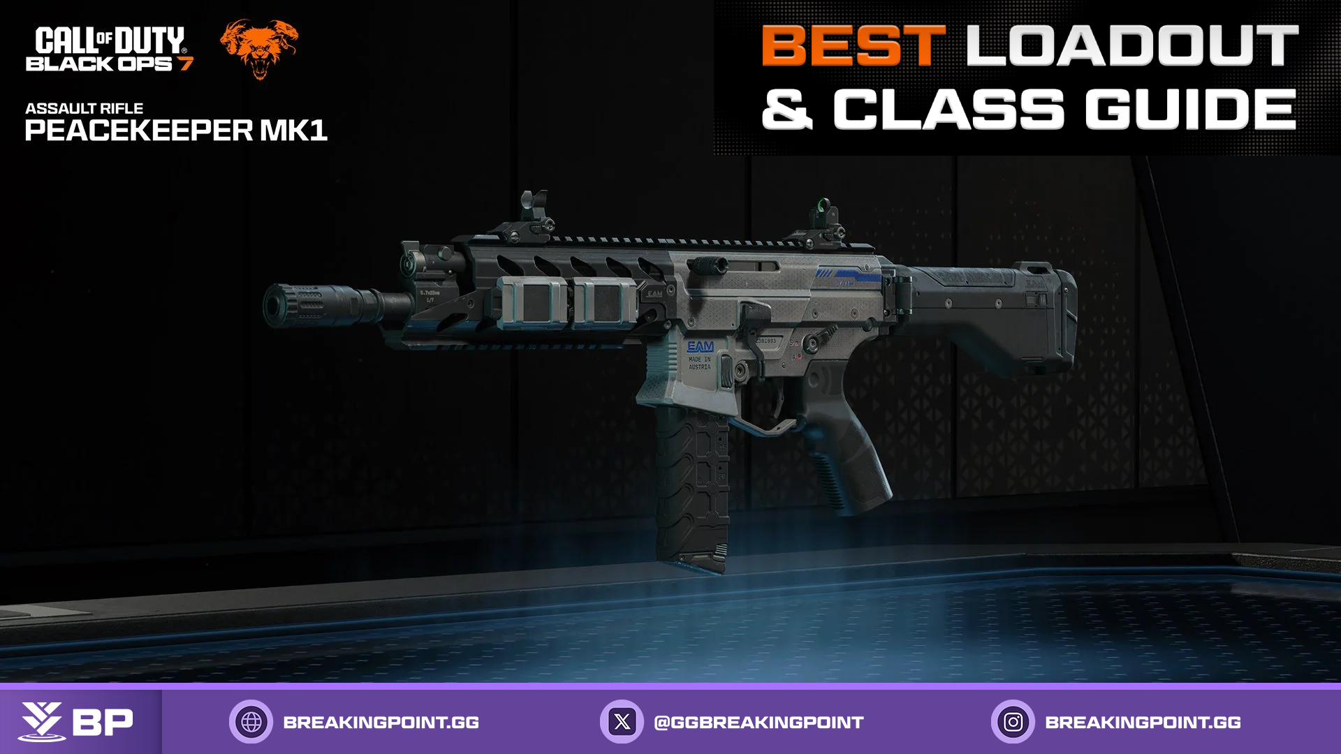 Peacekeeper MK1 Guide: Best Classes, Camos, & Stats | Call of Duty ...