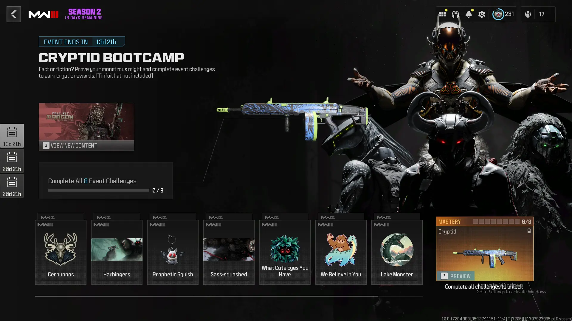 How to complete the Cryptid Bootcamp Event in Modern Warfare 3 | Call ...