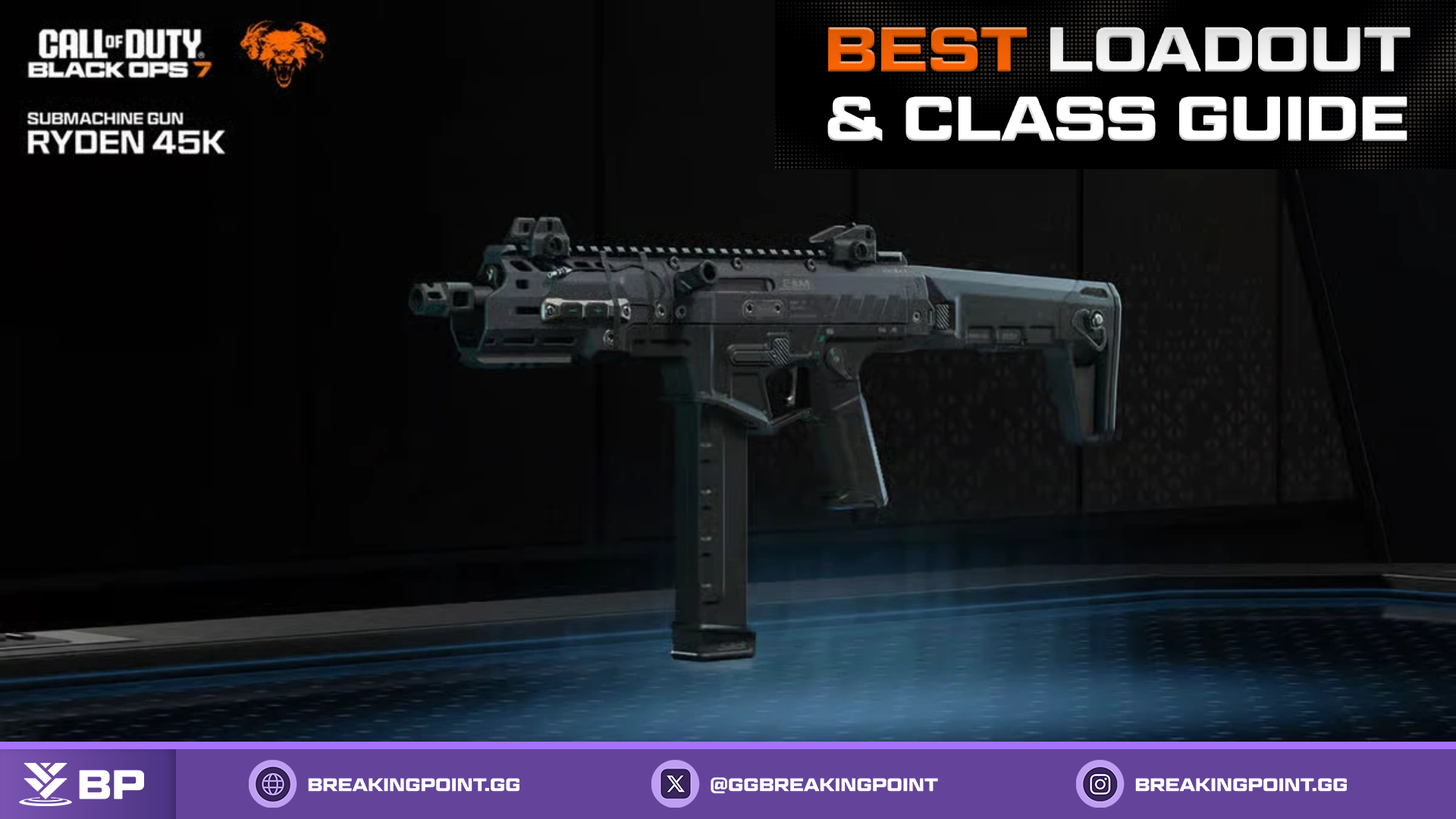 Ryden 45K Guide: Best Classes, Camos, & Stats | Call of Duty League ...