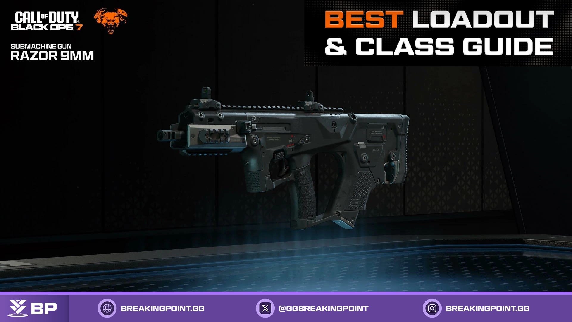 Razor 9mm Guide: Best Classes, Camos, & Stats | Call of Duty League ...