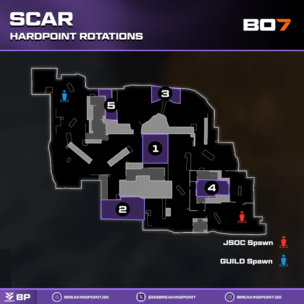 Competitive Hardpoint Rotations on Black Ops 7 | Call of Duty League ...