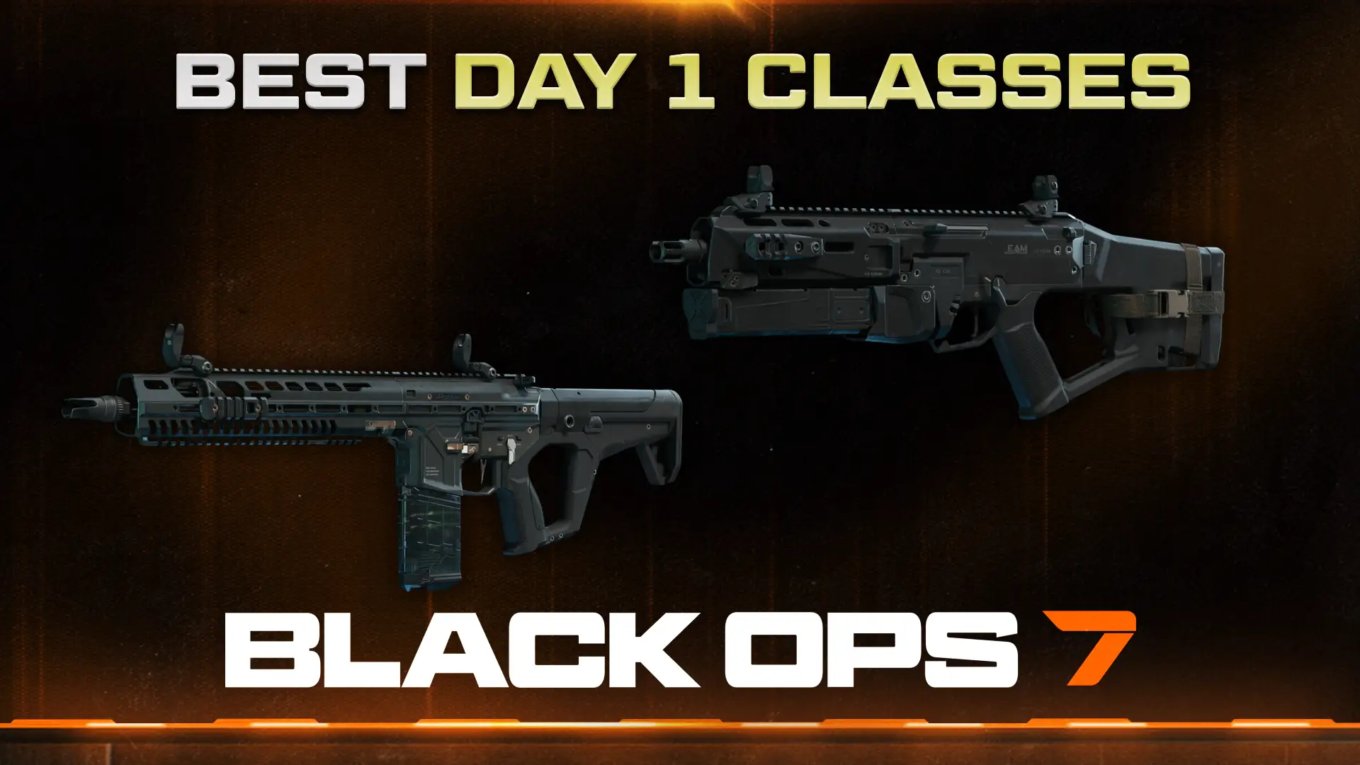 Best Day 1 Weapon Classes for Black Ops 7 | Call of Duty League News ...