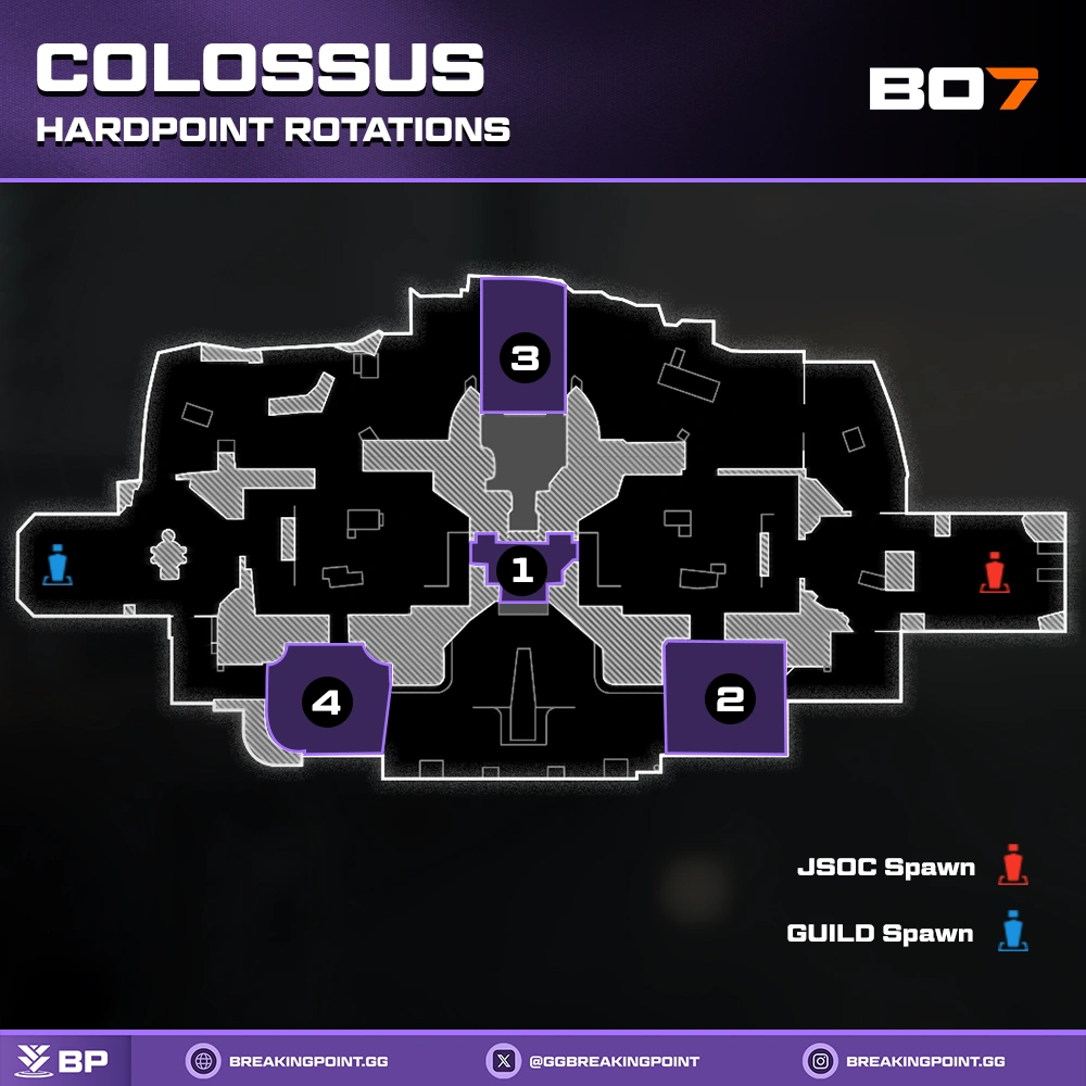 Competitive Hardpoint Rotations on Black Ops 7 | Call of Duty League ...